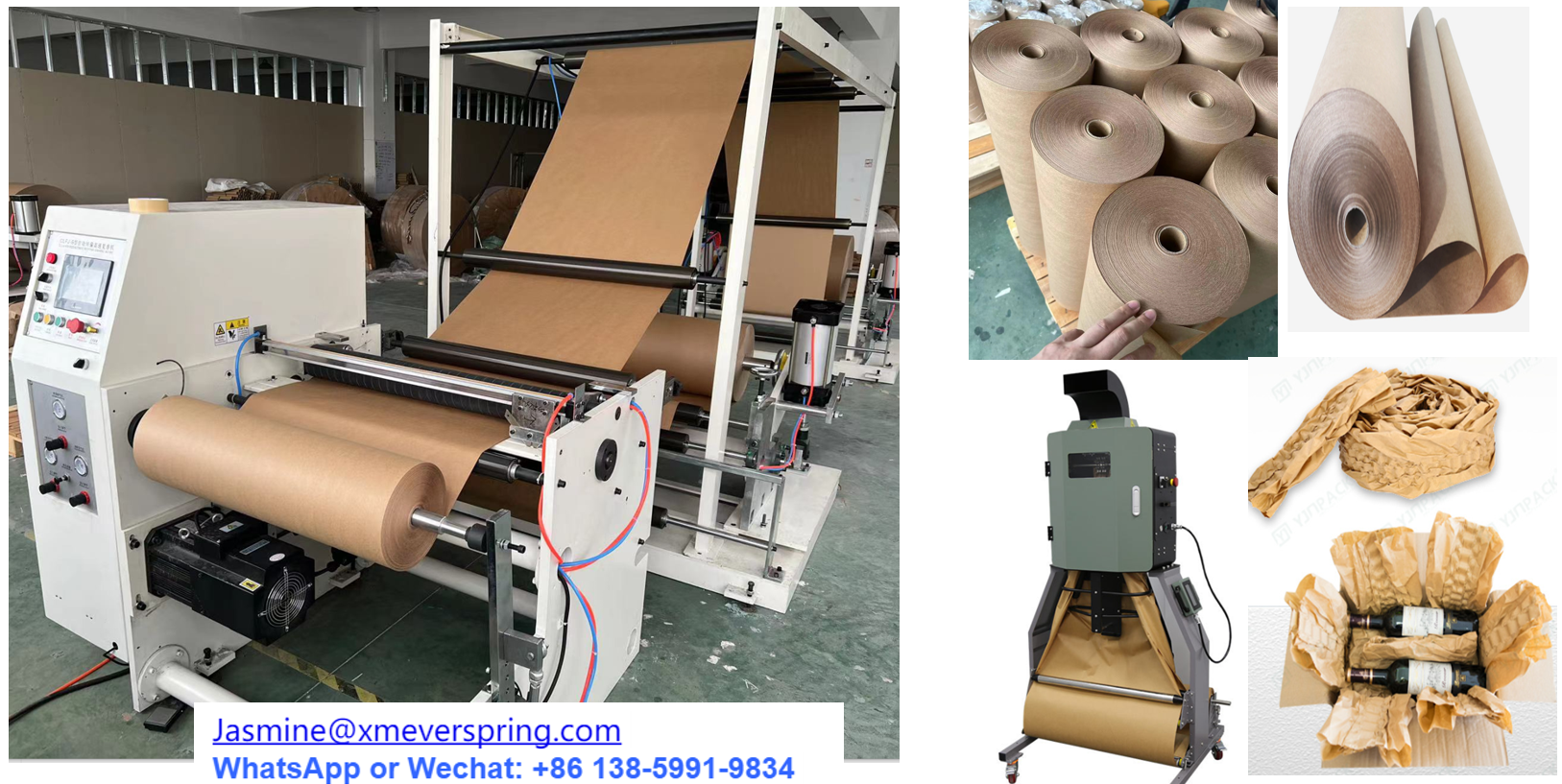 Wholesale Kraft Paper Jumbo Roll Automatic and Rewinding Machine ...